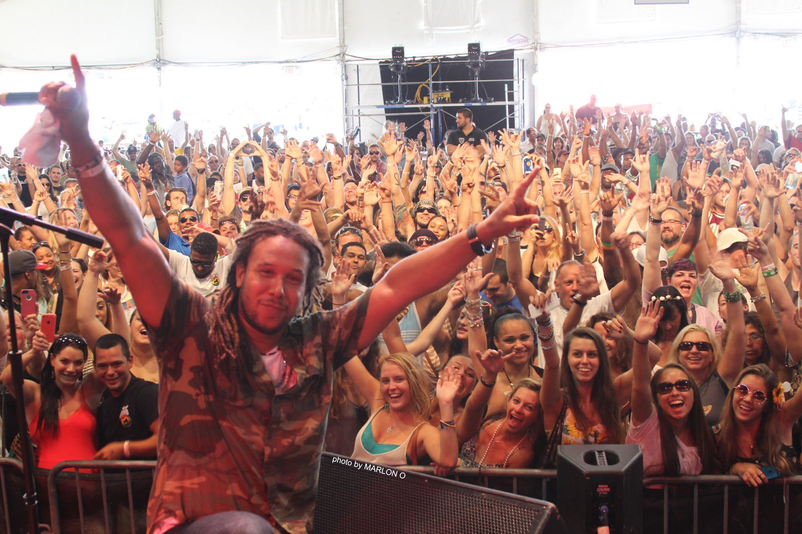 Live @ Newport Reggae Fest - mightymystic.com